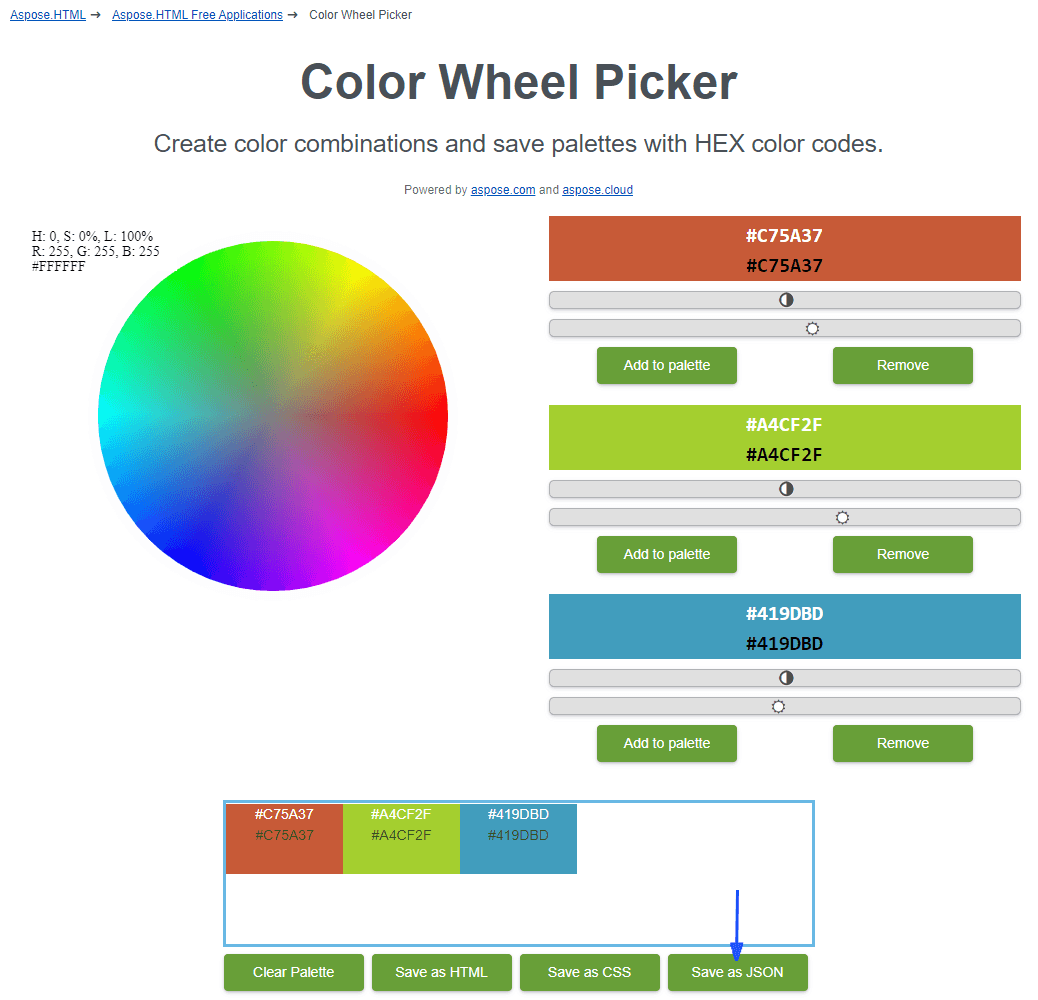Hex Codes Color Wheel - Infoupdate.org